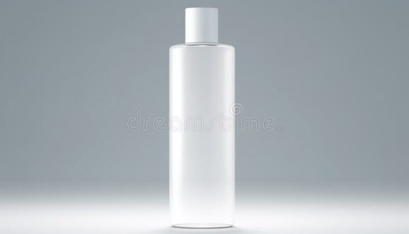Clean, Shiny Packaging for Single Plastic Bottle of Moisturizer ...