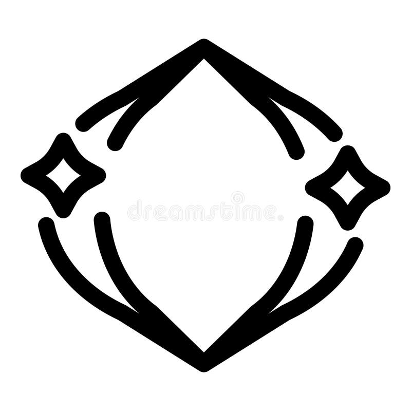 Clean and Shiny Surface Icon Representing Cleaning Services Stock ...