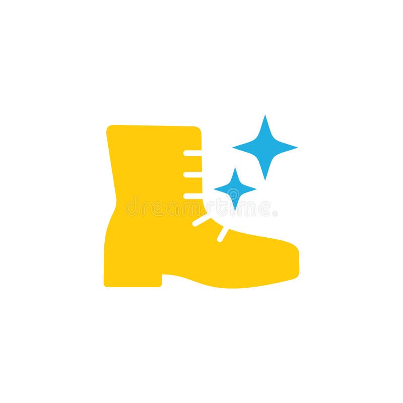 Clean Shoe Logo Icon Design Stock Vector - Illustration of finger ...