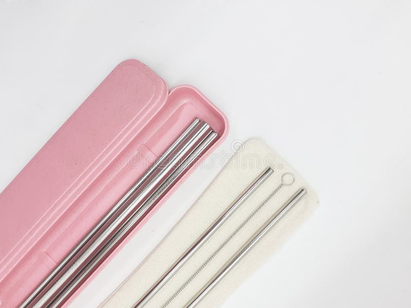 Clean Silver Metallic Straw for Environment Green Lover with Beautiful ...