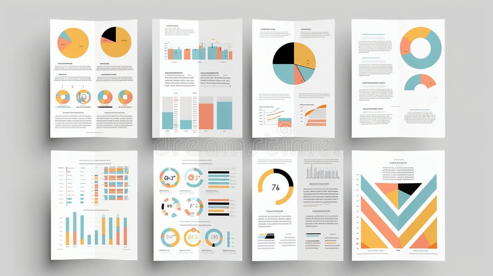 Clean and Simple Business Design Templates of Business Plans Stock ...