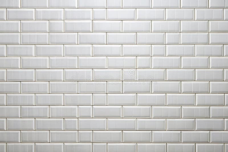 Empty White Tile Background Stock Illustration - Illustration of clean ...