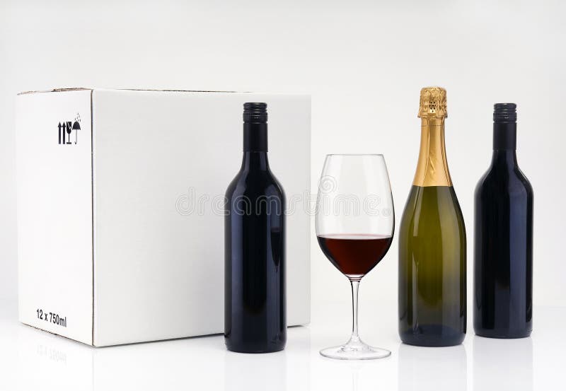 Clean Skin Wines stock photo. Image of packaging, blank - 15987398