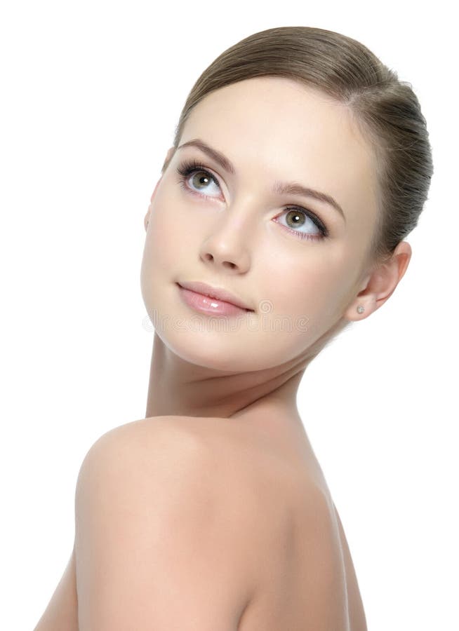 Clean skin of woman stock photo. Image of beautiful, young - 24381264