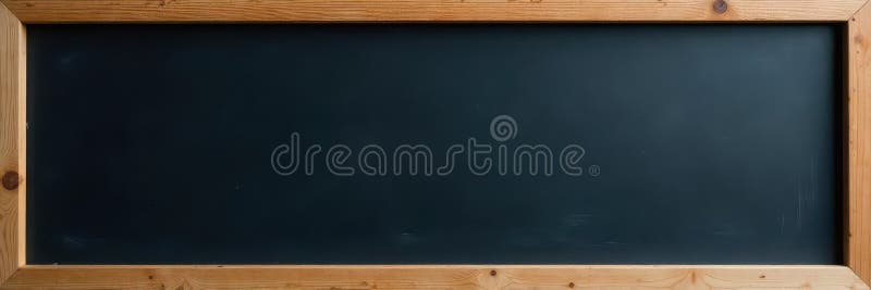 Clean Slate Blackboard in Simple Wooden Frame , Note, Board Stock ...