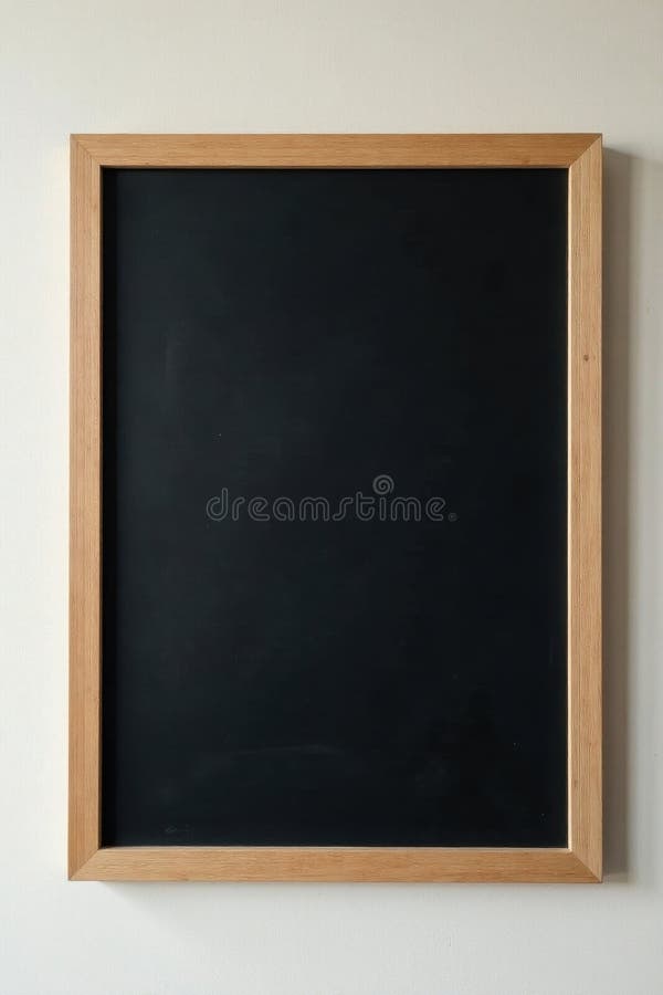 Clean Slate, Dark Blackboard in Simple Wooden Frame , Clean Slate, Old ...