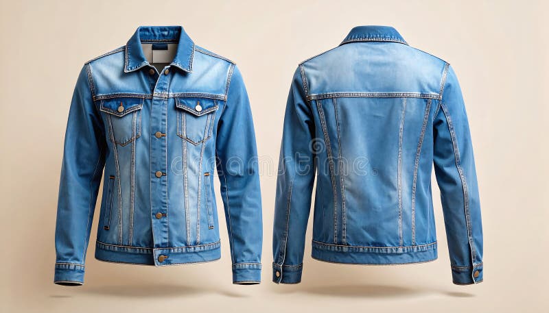 Classic Light Blue Denim Jacket Stock Illustrations – 248 Classic Light ...