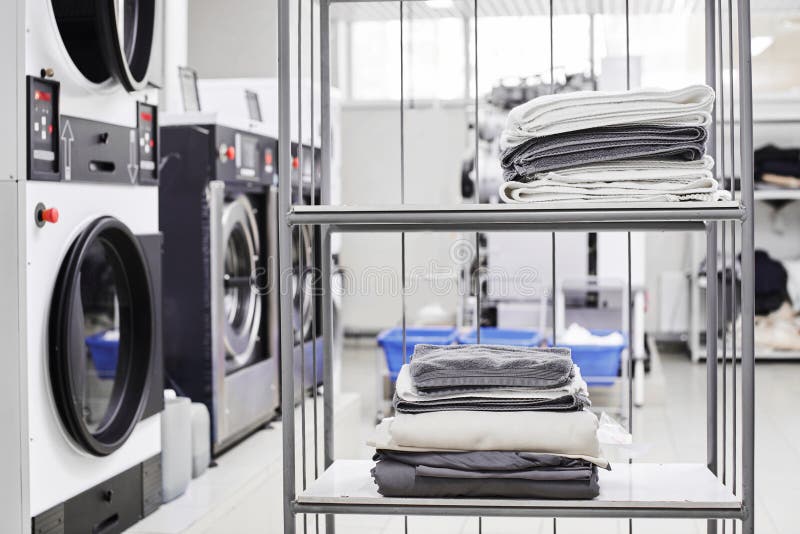 Clean stuff is on the rack stock photo. Image of service - 75023398