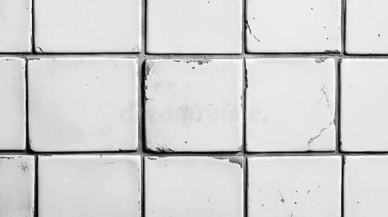 A Clean, Stylish White Ceramic Tile Wall Texture with a Smooth, Elegant ...