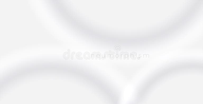 Clean and Subtle White Neumorphic Banner with Abstract Effect Stock ...