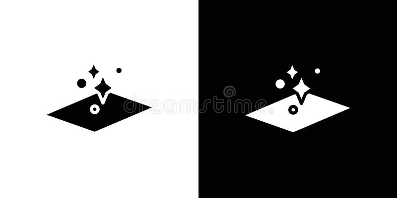 Clean Surface Icon Art Design Illustration Stock Vector - Illustration ...