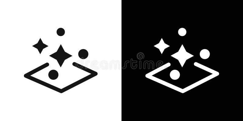 Clean Surface Icon Logo Set Vector Stock Vector - Illustration of ...