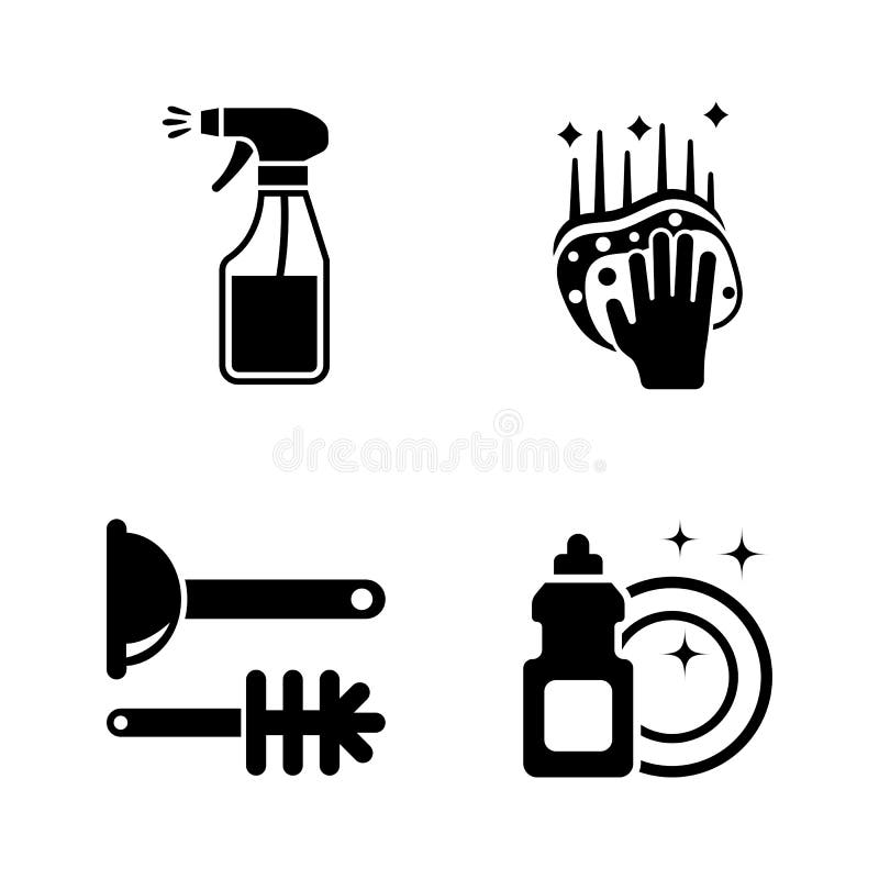 Clean Surface Icons Stock Illustrations – 1,299 Clean Surface Icons ...