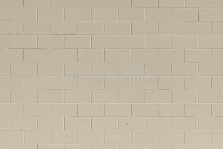 Clean Tan Generic Brick Cinder Block Wall Background Stock Image ...