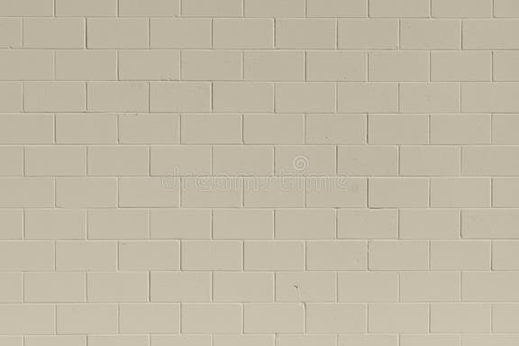 Clean Tan Generic Brick Cinder Block Wall Background Stock Image ...