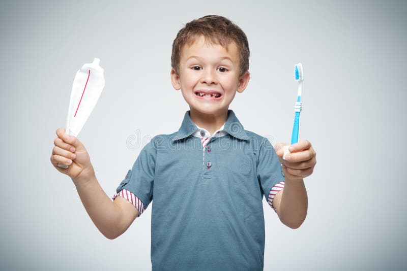 Clean teeth stock image. Image of equipment, childhood - 24930253