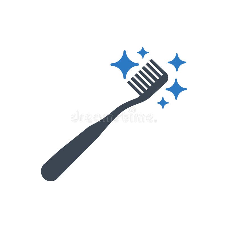 Clean Toothbrush Icon stock vector. Illustration of icon - 361691137