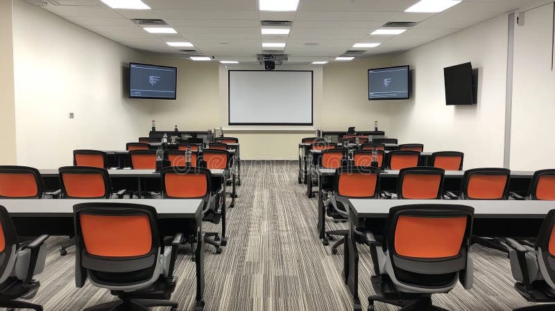 A Clean Training Room Setup for Leadership Courses with Minimalist ...