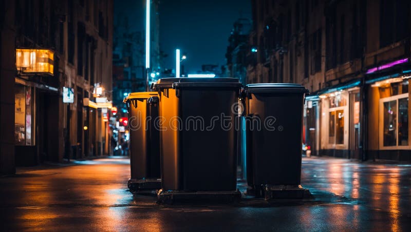 Clean Trash Bag Cartoon Vector Illustration Stock Vector - Illustration ...