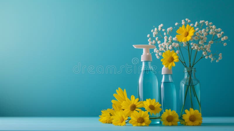 Clean and Uncluttered Backgrounds Featuring Spring Cleaning Items Stock ...