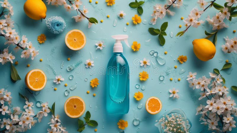 Clean and Uncluttered Backgrounds Featuring Spring Cleaning Items Stock ...