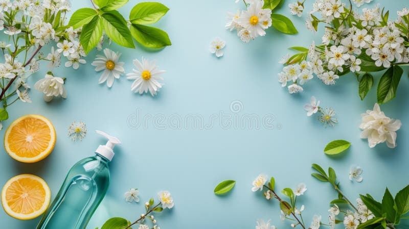 Clean and Uncluttered Backgrounds Featuring Spring Cleaning Items ...