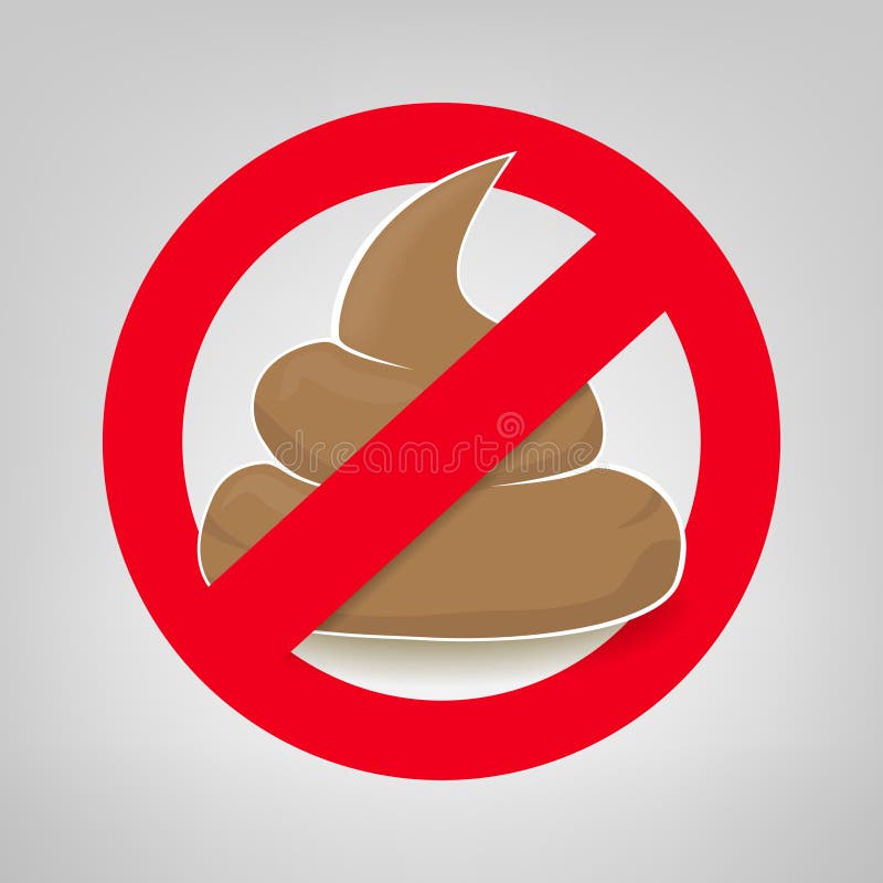 Vector poop illustration stock vector. Illustration of stink - 38449486
