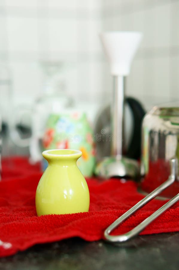 Clean utensil and dishes stock image. Image of home, kitchen - 30691103