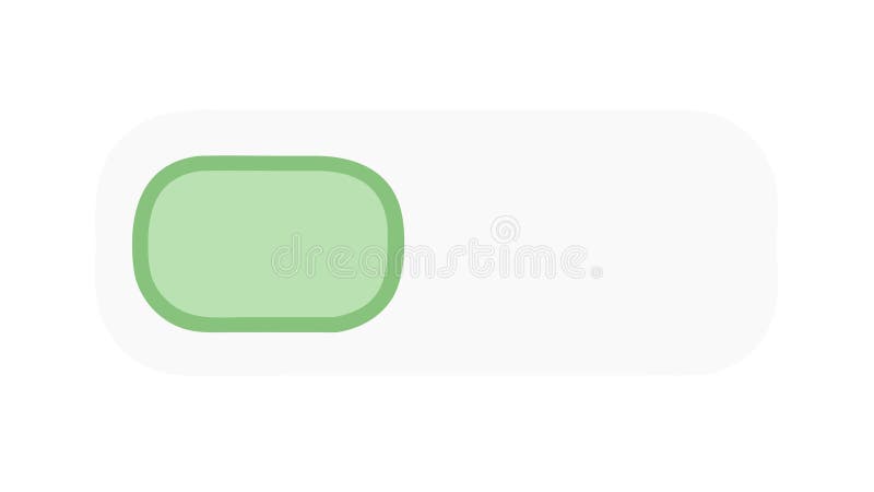 Blank Pill Shape Toggle Switch Vector. UI UX Element, Vector Design ...