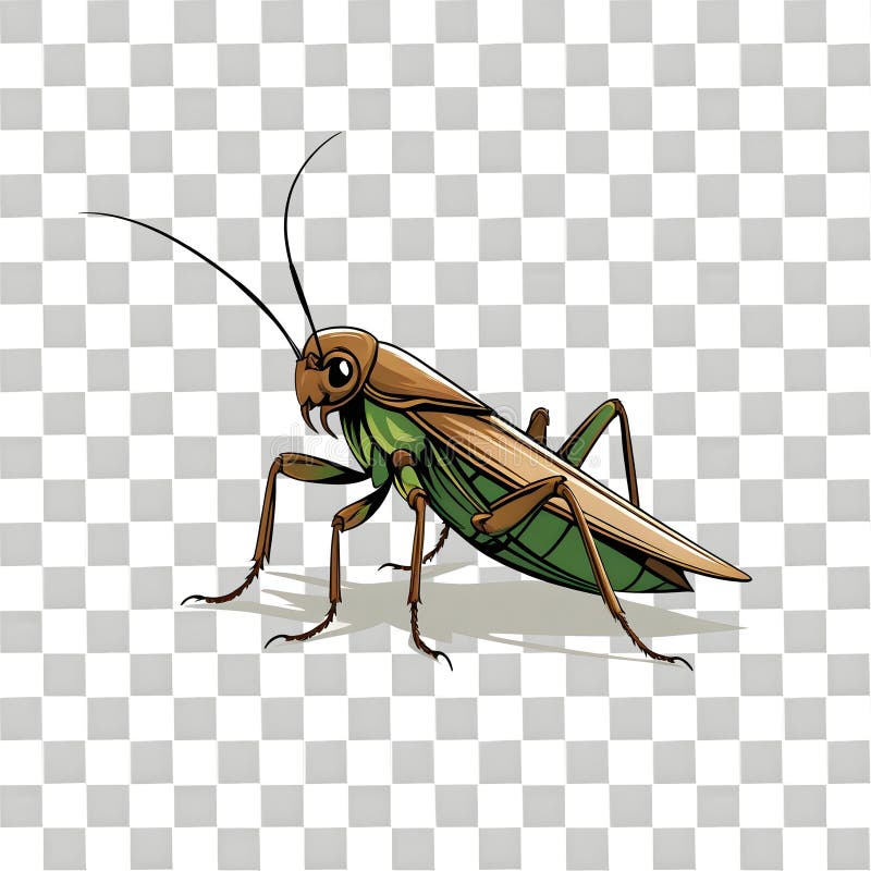 Cricket Insect Transparent Stock Illustrations – 163 Cricket Insect ...