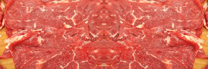 Clean Very Fresh Red Raw Meat Beef, Cow Meat Texture Stock Photo ...