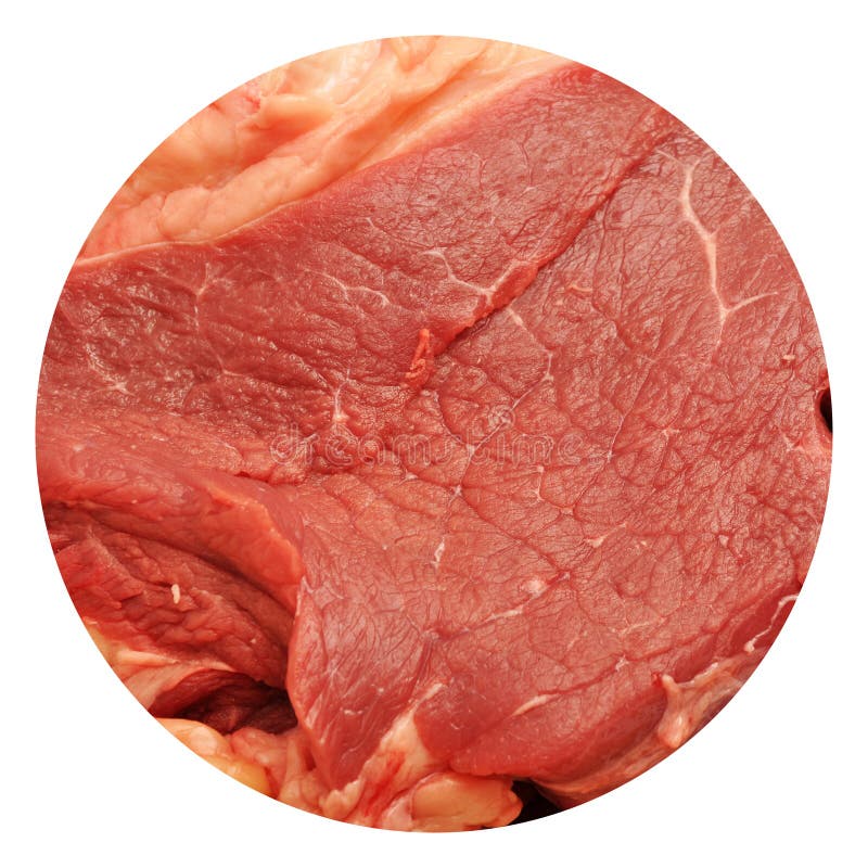 Clean Very Fresh Red Raw Meat Beef, on Cutting Board Stock Photo ...