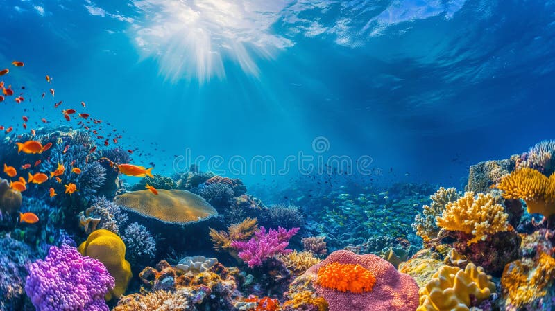 The clean view of ocean stock image. Image of life, environment - 337673865