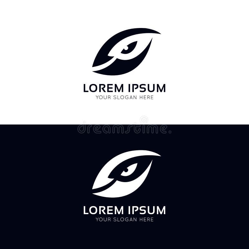 Clean Vision Sign Eye Logo Icon Vector Design Stock Vector ...