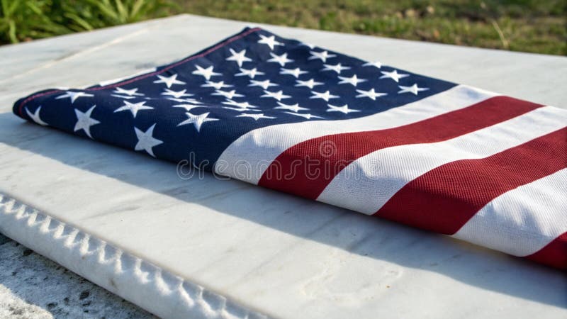 Minimalist Symbols of American Independence Day. Generative AI Stock ...