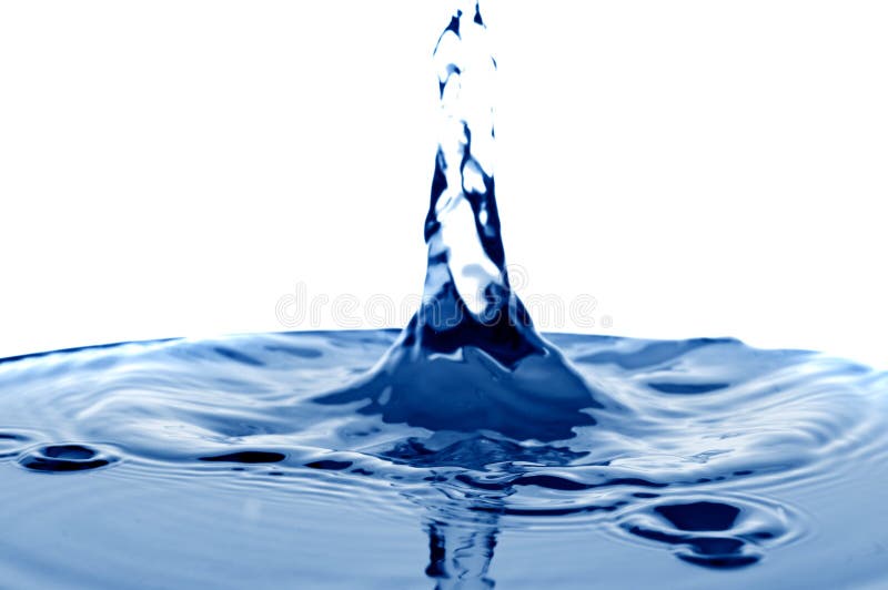 Clean water stock photo. Image of circle, smooth, droplet - 9889374