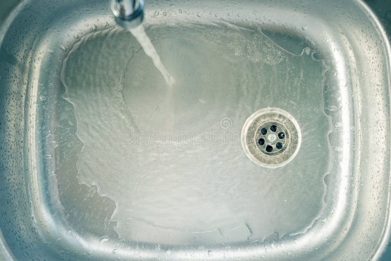 Clean water drop stock photo. Image of macro, kitchen - 173114376