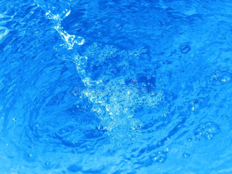 Clean water stock photo. Image of blue, fall, water, liquid - 93006220