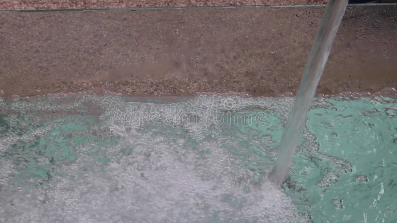 Clean Water Flow stock video. Video of water, aqua, clean - 251060781