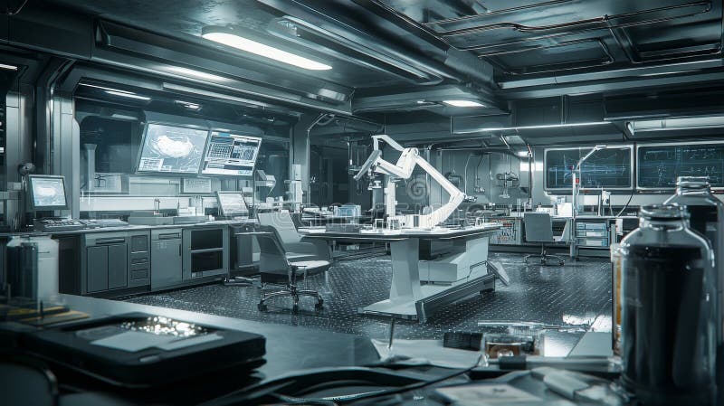 A Clean and Well-equipped Lab, Featuring an Array of Lab Tools and ...