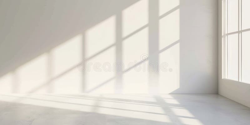 A Clean, White Backdrop with Soft Shadows, Perfect for Showcasing Stock ...