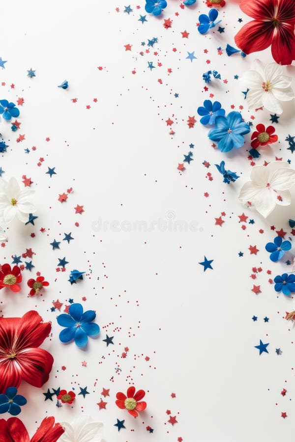 Clean White Backdrop with Subtle Patriotic Elements for Patriot Day ...