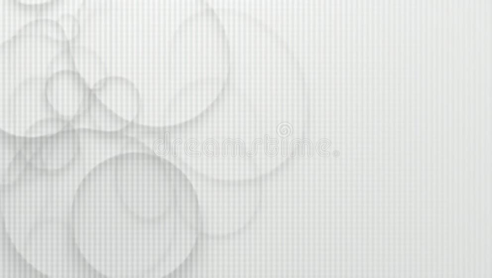 Minimalist White Background with Overlapping Circles and Subtle ...