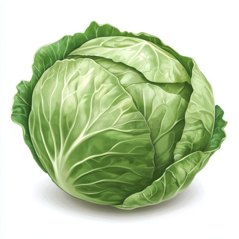 A Clean White Background Provides the Setting for a Vibrant Green ...