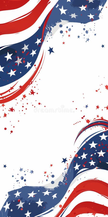 Clean White Background with Subtle Patriotic Details for Patriot Day ...