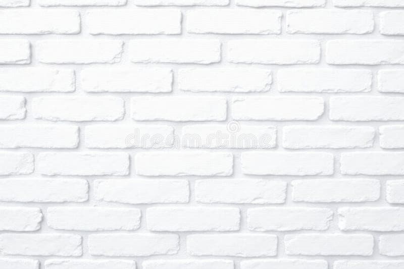 Clean White Brick Wall Texture, Perfect Backdrop, Overhead, Neutral ...
