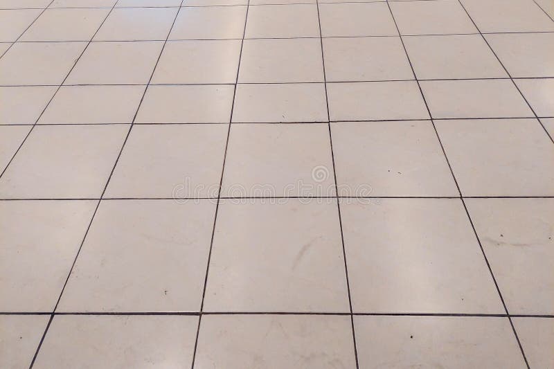 Clean White Ceramic Floor Texture in the Room Stock Image - Image of ...