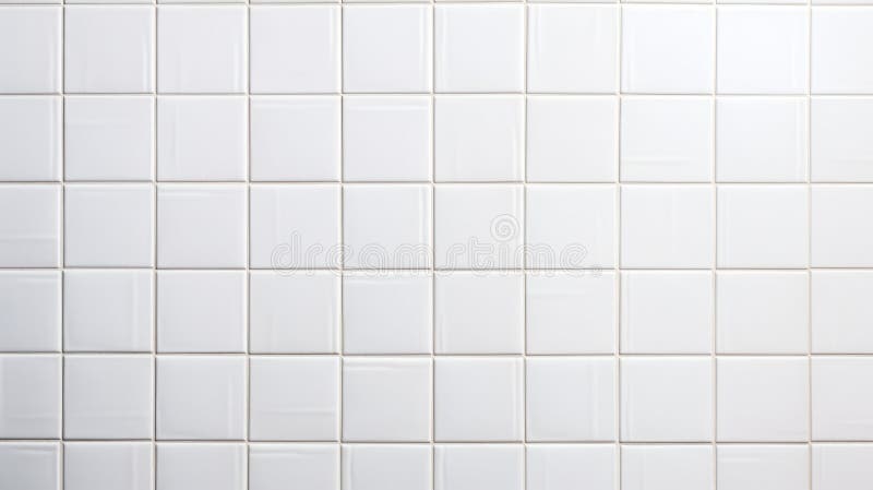 Clean White Ceramic Tile Wall Texture for Bathroom and Kitchen Stock ...
