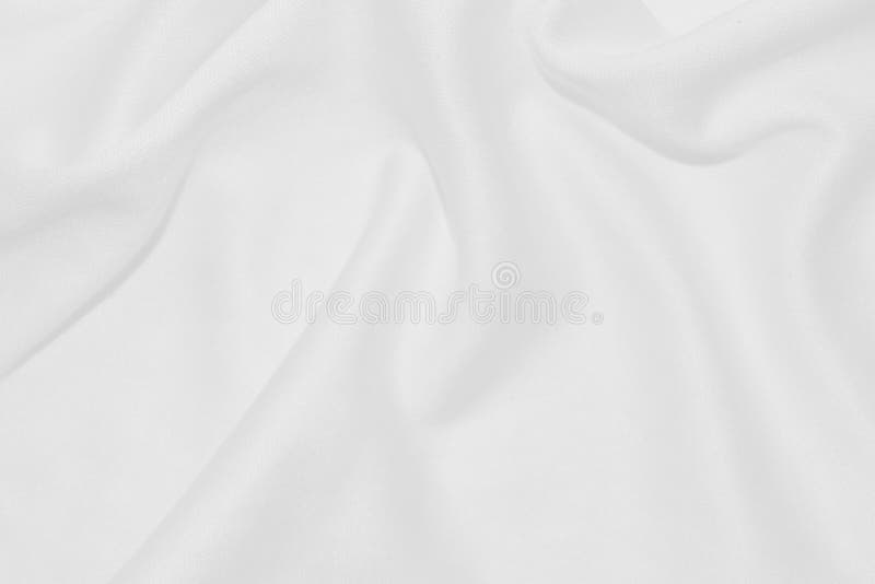 A Clean White Cloth with Swaying Streaks for the Background Stock Image ...
