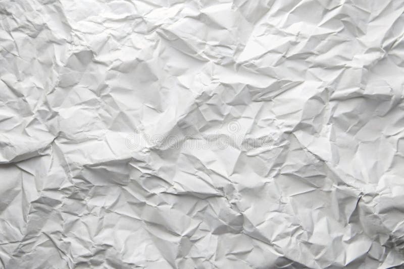White Crumpled Paper Texture Background Stock Illustration ...